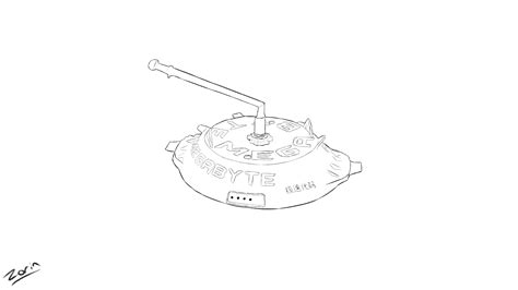 practicing digital art by drawing the robot combat hall of fame day