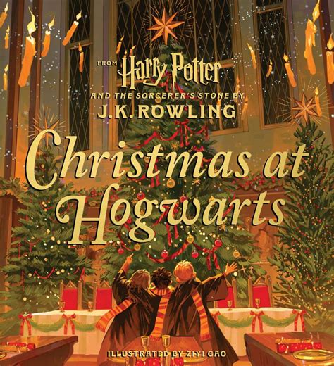 Harry Potter Christmas At Hogwarts Illustrated Book Coming Soon For