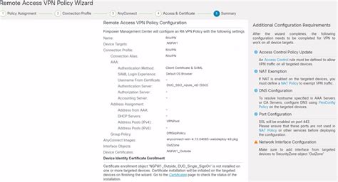 Vpn Certificate And Saml Authentication