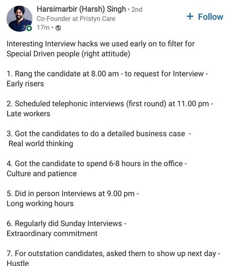 interesting interview tactics r developersindia
