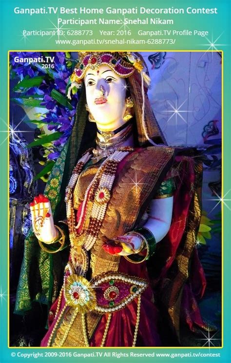 Snehal Nikam Ganpati Tv