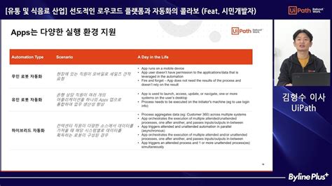시민도 앱을 만들 수 있을까 해답은 로우코드와 자동화 바이라인네트워크