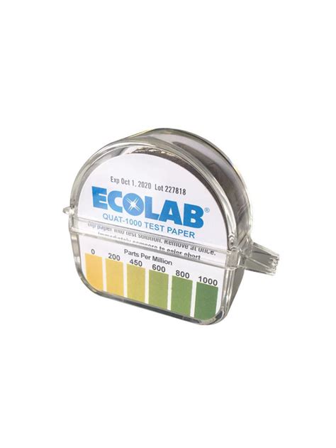 Ecolab Test Strips Devere Test Papers Devere