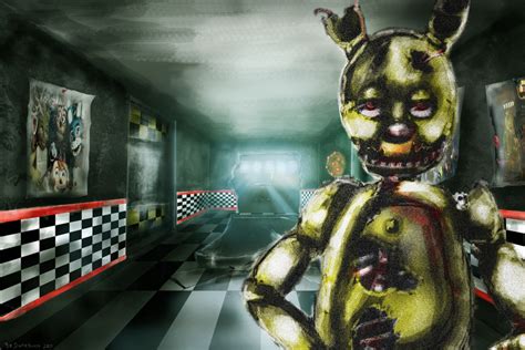 Fnaf 3 Springtrap Fan Art Springtrap Five Nights At Freddys