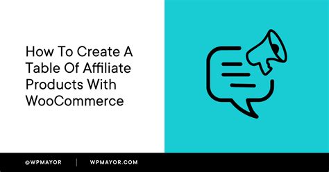 How To Add A WooCommerce Table Of Affiliate Products To Blog Posts