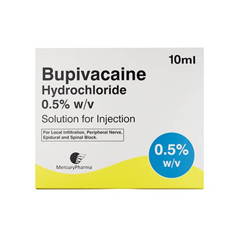 Bupivacaine Inj 05 Mpi 10ml 10 La