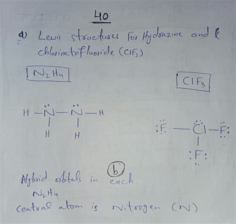 [solved] 40 In The 1950s The Reaction Of Hydrazine N2h4 With Course Hero