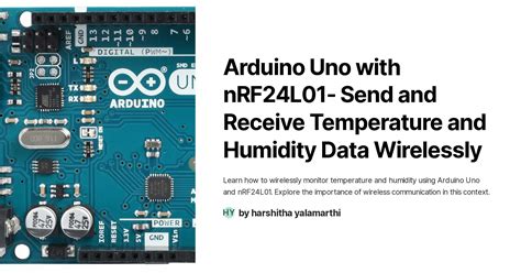 Arduino Uno With NRF24L01 Send And Receive Temperature And Humidity