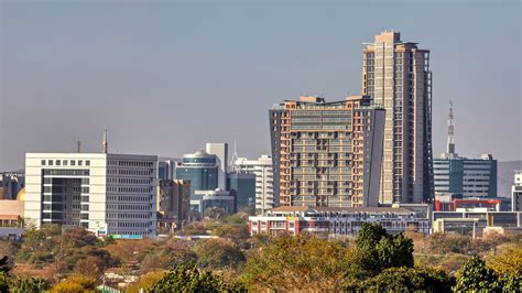 Skyline Of Gaborone Cbd Botswanas Growing Capital Of Opportunity Brimco