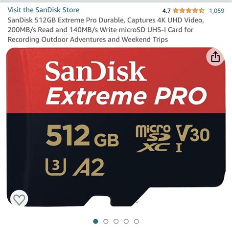 “upgrade Your Sd Card” Error On Gopro Black 12 With Sandisk Extreme Pro 512 R Gopro