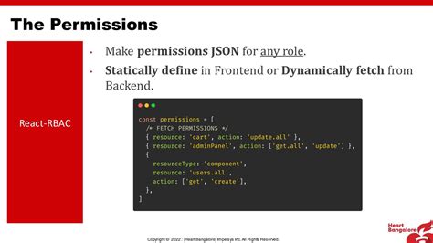 roles and permissions based authorization for frontend app speaker deck