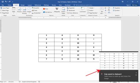 How To Rotate A Table In Word OfficeBeginner