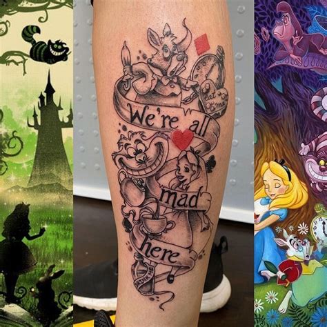 Meaningful Alice In Wonderland Tattoos Small