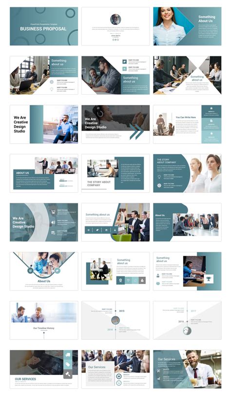 Business Proposal Powerpoint Template Templatemonster