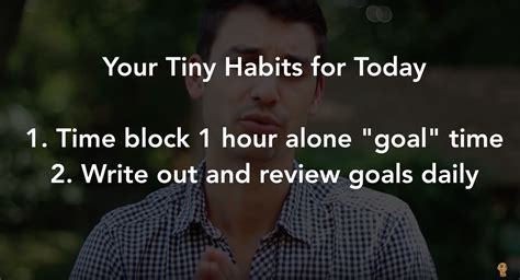 Tiny Habit Modern Health Monk