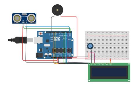 Circuit Design Projeto Sistema De Alarme Tinkercad