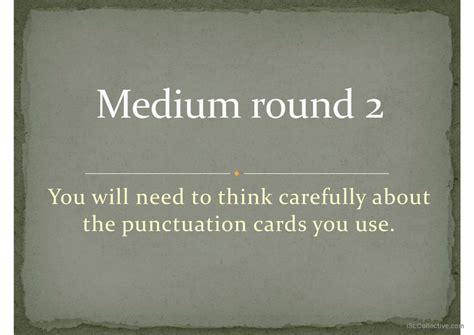 Punctuation Test General Readin… Français Fle Powerpoints