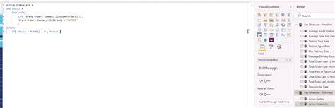 Replacing Blank Matrix Cells With A 0 Dax Calculations Enterprise