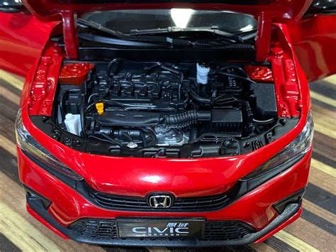 Honda Civic Sport Turbo Dongfeng 118 Diecast Red