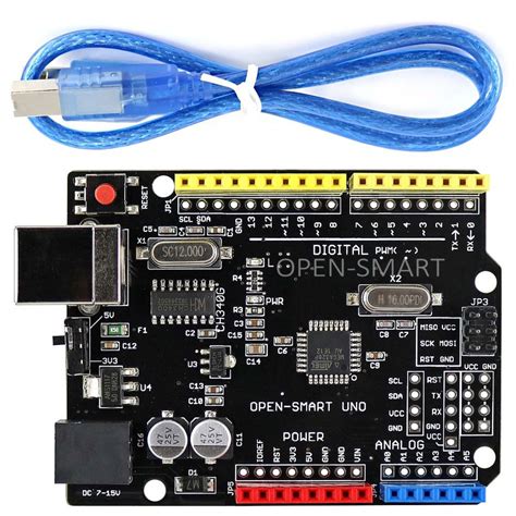 open smart 5v 3 3v compatible uno r3 ch340g atmega328p development