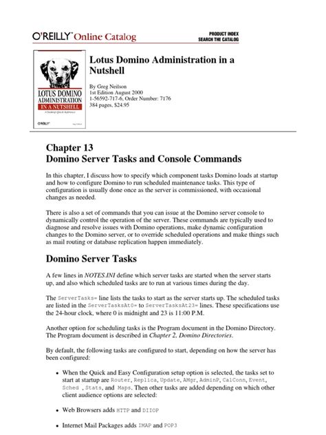 Comandos Lotus Domino 7 Pdf Ibm Notes Command Line Interface