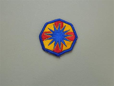 13th Support Brigade Color Patch Old Sarge S Drop Zone