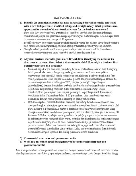 B2b Business Purchasing Behavior Test Key Marketing Strategies