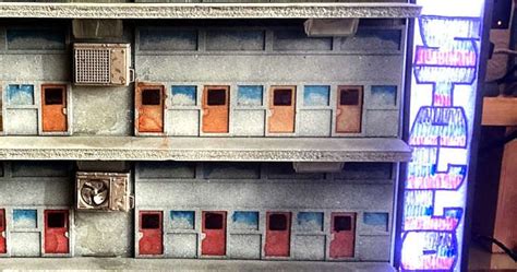 Mega City One Block Sign By Antony Brotherton Download Free Stl Model