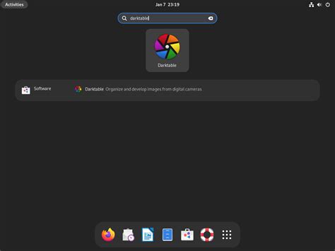 Darktable Windows