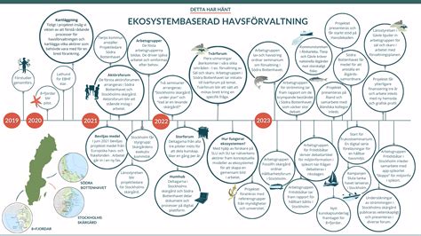 Tidslinje Ekosystembaserad Havsförvaltning