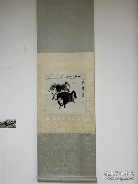 原裱小品吴作人孔夫子旧书网