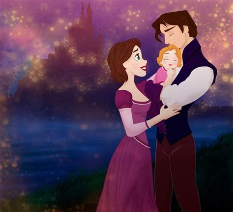 Así Serían Los Hijos De Las Princesas Disney Rapunzel And Eugene