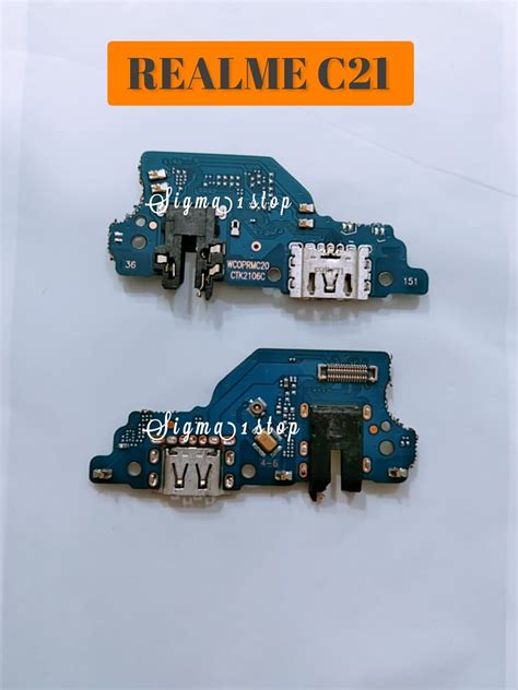 Plug In Realme C Connector Charge Pcb Board Papan Cas Konektor Cas Lazada Indonesia