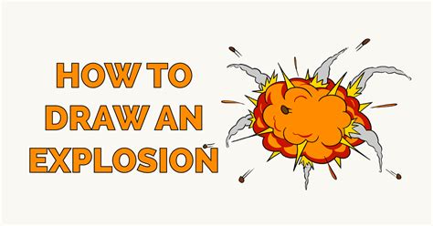 How To Draw An Explosion Really Easy Drawing Tutorial