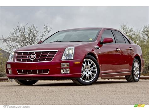 2009 Crystal Red Cadillac Sts V8 64288767 Photo 13