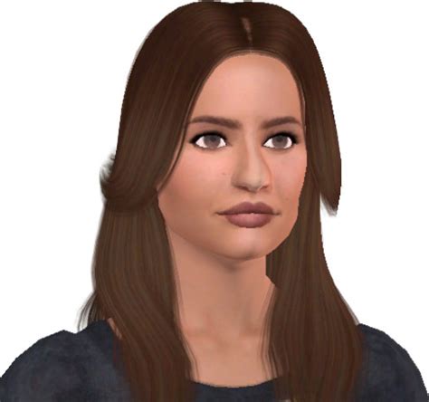 The Sims Resource Rachel Berry Lea Michele From Glee