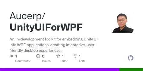 Github Aucerpunityuiforwpf An In Development Toolkit For Embedding Unity Ui Into Wpf