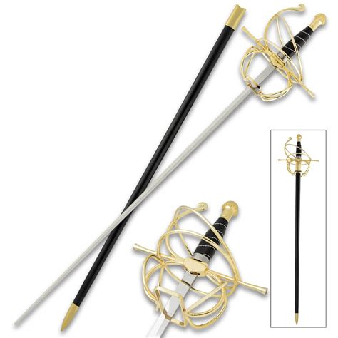 Golden Thorn Rapier Sword