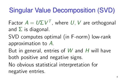 Nonnegative Matrix Factorization via Rank-one Downdate - ppt download