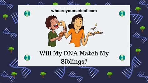 Will My Dna Match My Siblings Who Are You Made Of