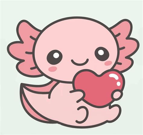 Axolotl Cartoon Drawing