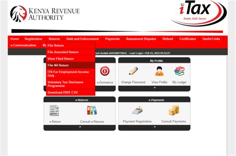 How To File Kra Nil Returns Step By Step Using Your Smartphone Or Computer Daily Press