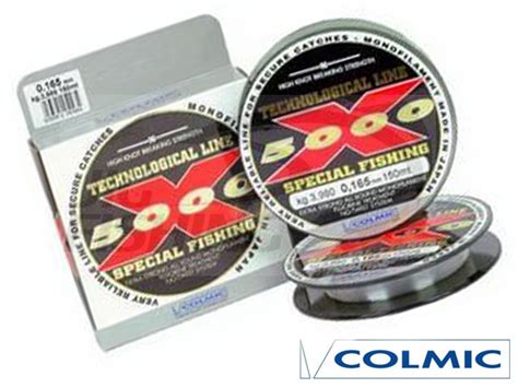Леска монофильная Colmic X-5000 150m 0.145mm 2.85kg купить в интернет ...