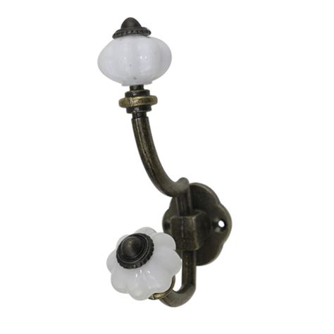 Antik H Ngare Zinklegering Dubbelkrok Kraftiga V Ggkrokar Robusta