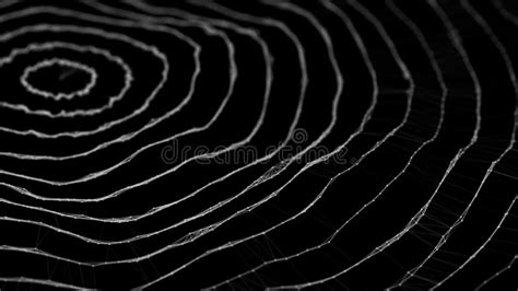 Network Connection Dots And Lines Technology Background Plexus Big Data Background 3d