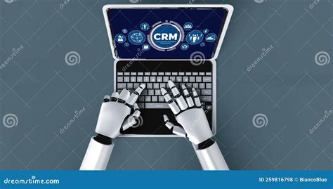Customer Relationship Management System On Modish Computer For Crm