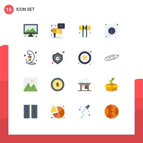 16 Universal Flat Colors Set For Web And Mobile Applications Lantern Information Loudspeaker