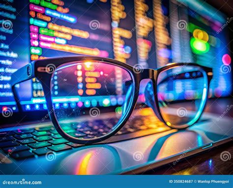 Stylish Programmer Aesthetic Coding Glasses Modern Techwear And The Digital Style Of The Future