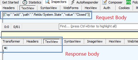 Javascript Devops REST API Can Not Update Work Item Status Using PATCH Method Stack Overflow