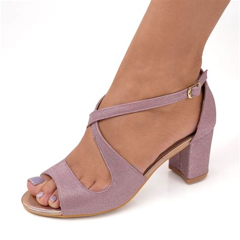 Сандали С Ток Kirima Pink